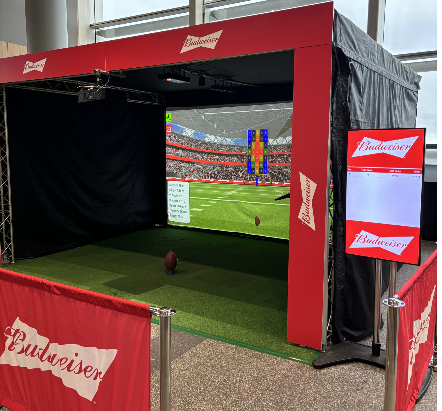 American Football Simulator Hire | PSW Events
